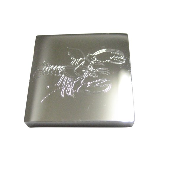 Kiola Designs | Other | Silver Toned Square Etched Lobster Magnet ...